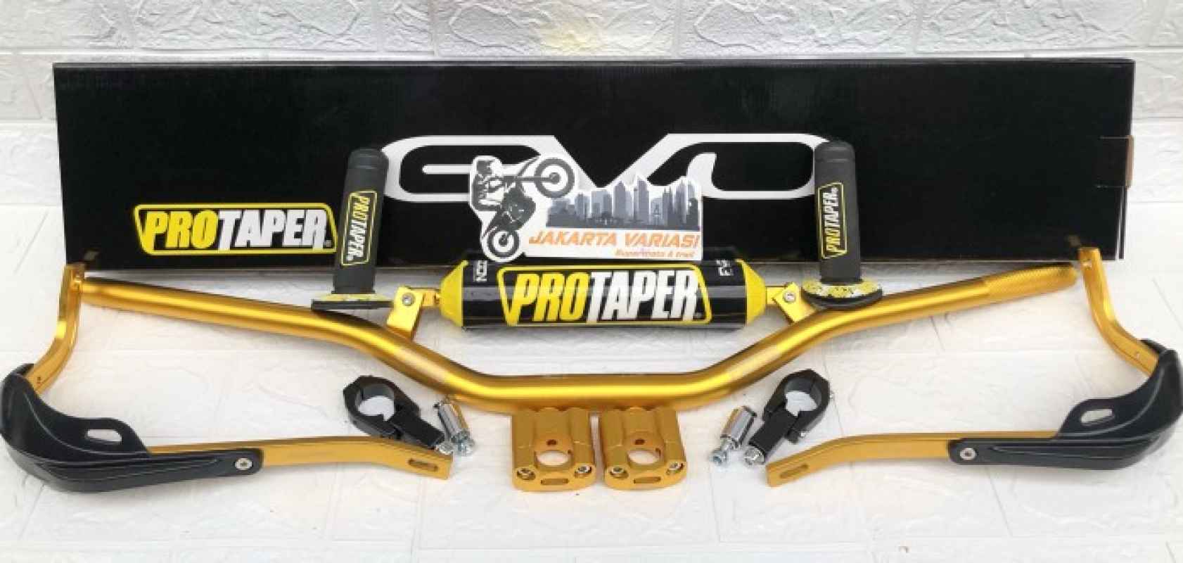 Promo Stang Fatbar Evo Protaper Set Busa Handgruad Tulang Grip Crf Klx ...
