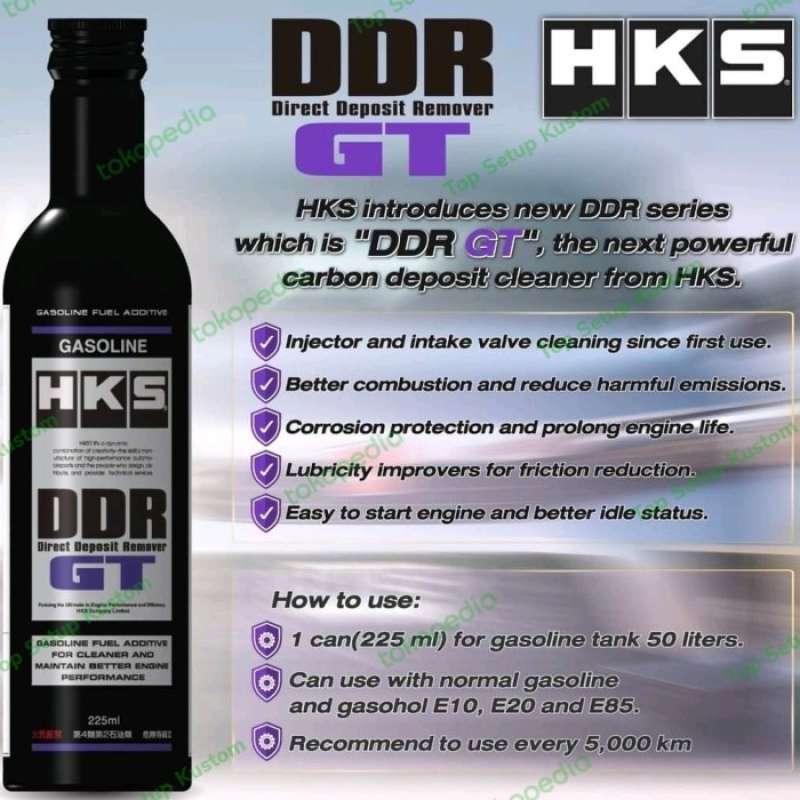 Promo Hks Ddr (direct Deposit Remover) Gt Gasoline Diskon 16% Di Seller Toplets Shop ...