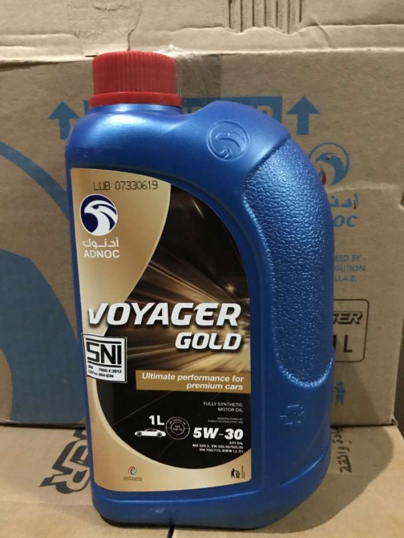 Promo Oli Adnoc Voyager Gold 5w-30 / 5w30 Fully Synthetic Diskon 22% Di ...