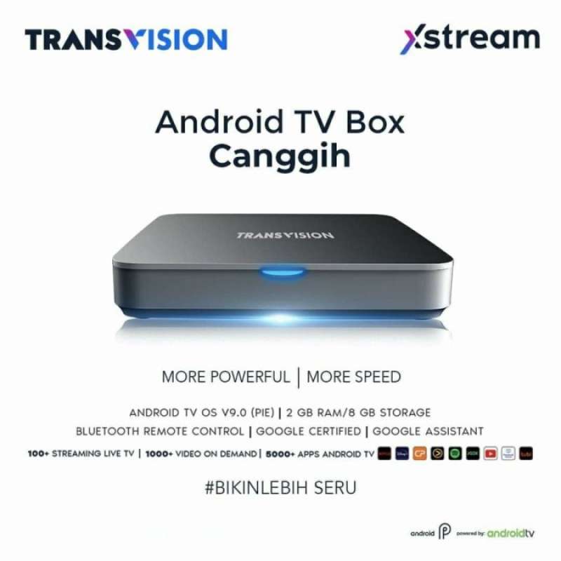 Jual Android Box Transvision Xstream 2nd Gen - (google Certified) Di ...
