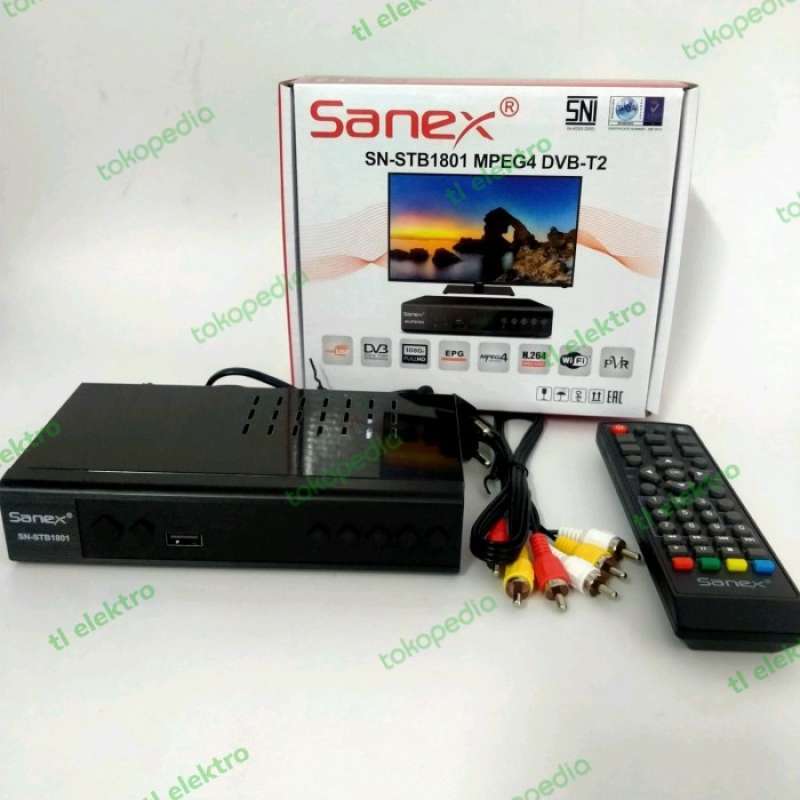 Jual Set Top Box Sanex Stb Digital Mpeg4 Dvb T2 Di Seller Noelle ...