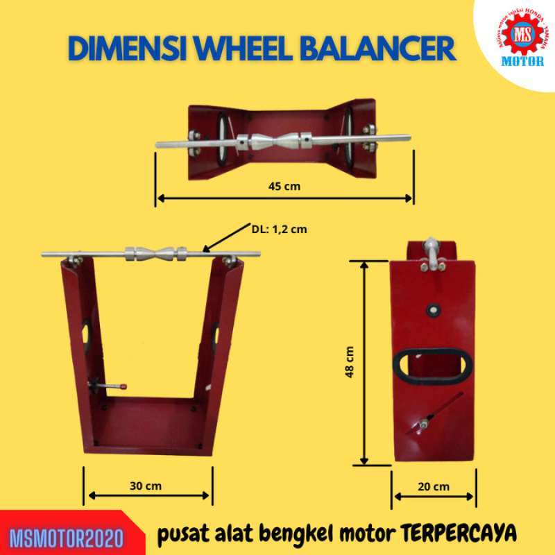 Promo Tire Wheel Balancing Balancer Alat Bengkel Keseimbangan Roda Ban ...