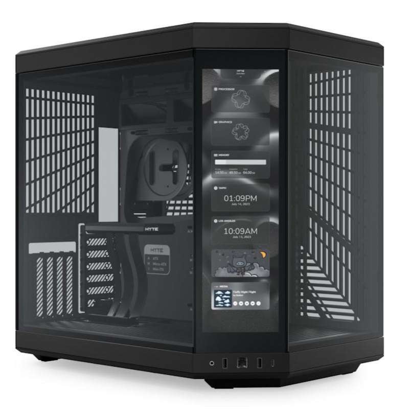 Jual Case Hyte Y70 Touch Modern Aesthetic Dual Chamber Panoramic With ...