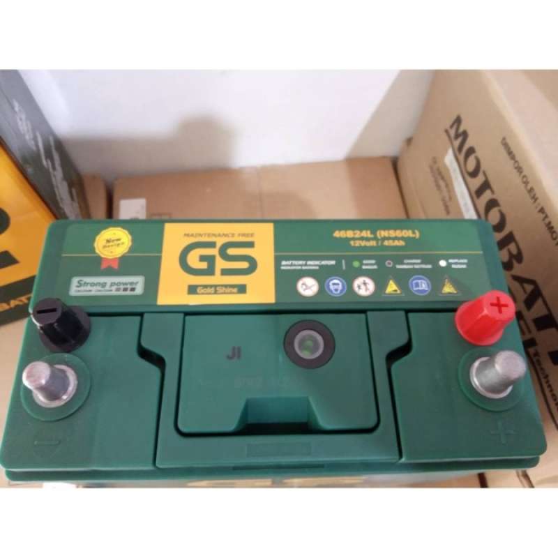 Promo Aki Mobil Gs Mf Ns60l Aki Kering 12v / 45 Ah Diskon 7% Di Seller Toplets Shop - Cengkareng ...