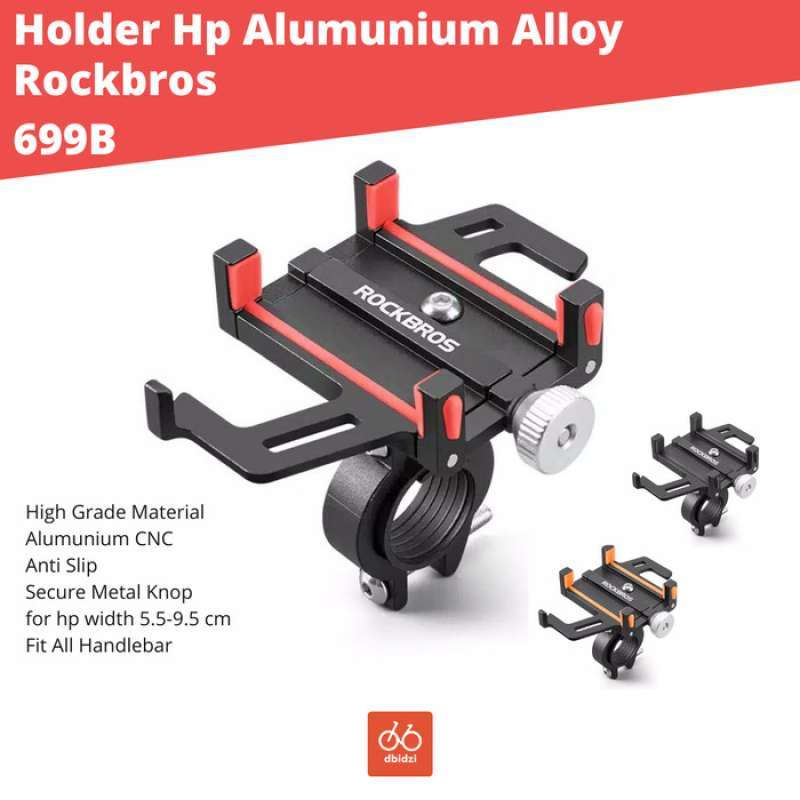 Promo Rockbros Holder Tempat Hp Motor Touring Adventure Alloy Ringan ...
