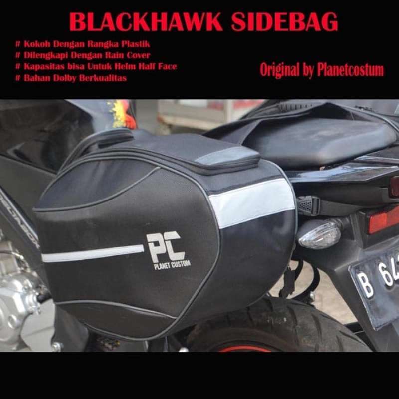 Promo Tas Motor Sidebag Blackhawk Motor Nmax Tmax Aerox Lexi Xmax Pcx ...