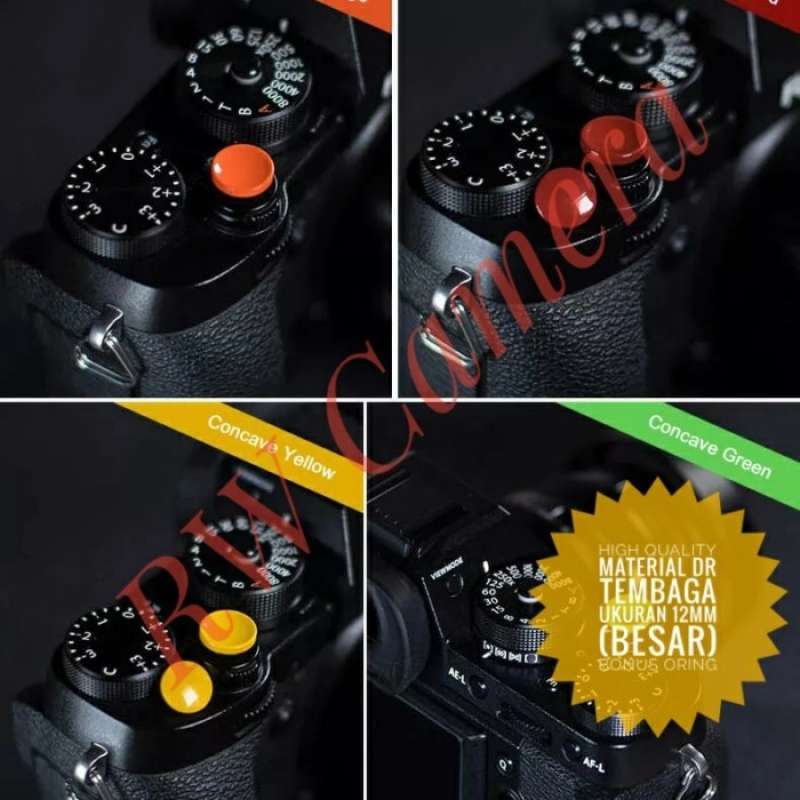 Jual High Quality Soft Shutter Button Fujifilm Tombol Shuter Fuji Xt10 Xt2 - Orange Cekung Di ...