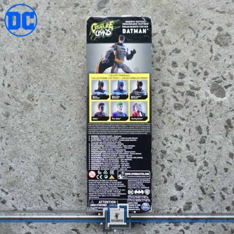 Jual Dc Rebirth Tactical Batman Action Figure 12 Artikulasi Comics Spin ...