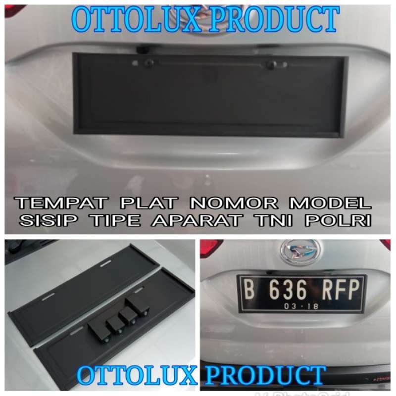 Promo Tempat Plat Model Mobil Dinas. Tni. Polri. Militer. Pejabat ...