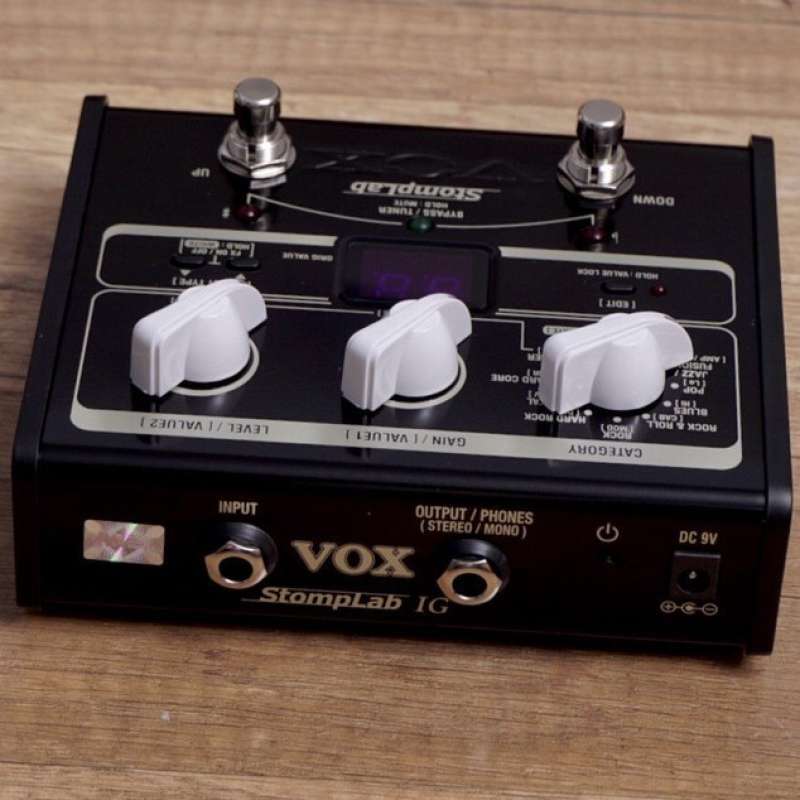 Promo Multi Effect Vox Stomplab 1g Model Pedal Plus Adaptor Diskon 23% ...