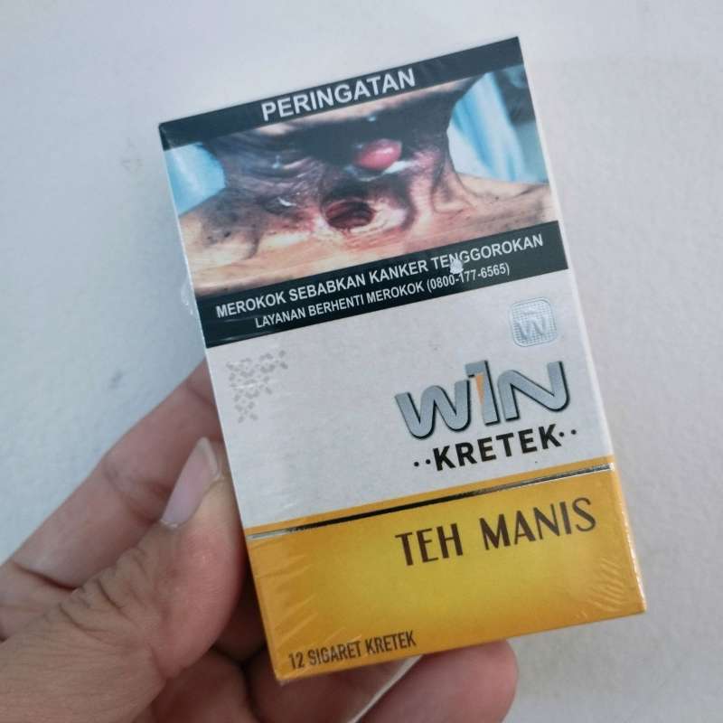 Jual Rokok Kretek Win Teh Manis Harga Untuk 1 Slop Di Seller Toko Bejo ...