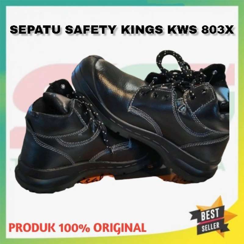 Promo Sepatu Safety King's Kws 803 X - Sepatu Pria - Sepatu Kulit - 43 ...