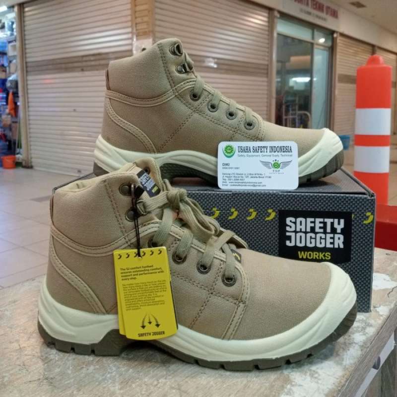 Promo Sepatu Safety Jogger Desert S1p Safety Shoes Jogger Diskon 50% Di Seller Katarastore124 ...