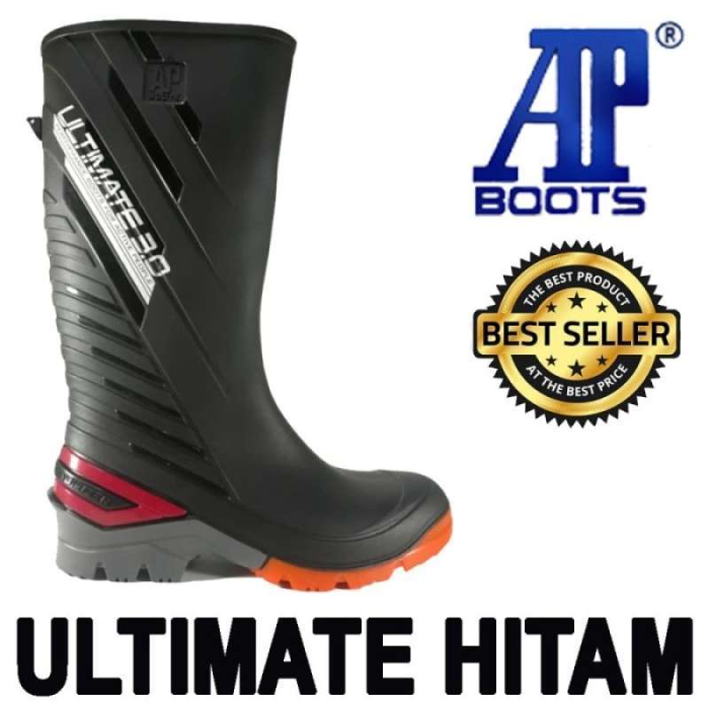 Promo Sepatu Safety Boot Ap Ultimate /ap Boot Safety Hitam - 40 Hijau ...