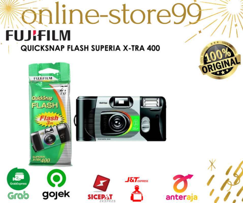 Jual Fujifilm Disposable Camera Quicksnap Flash Iso 400 - 27exp ...