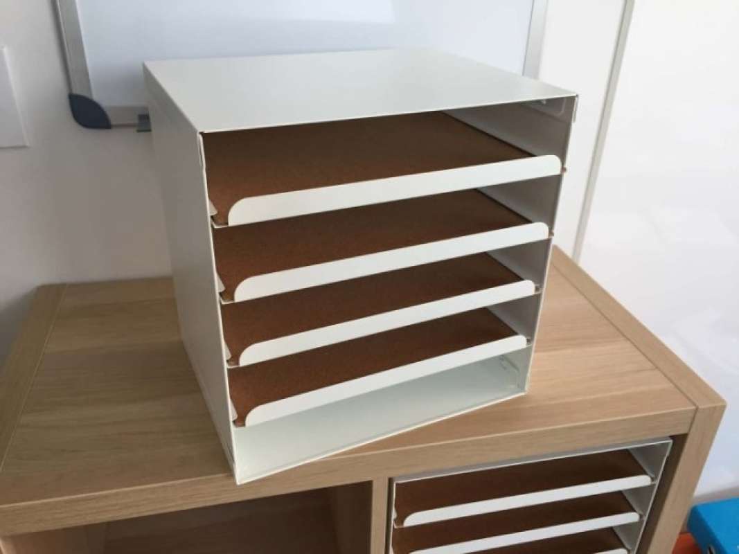 Promo Rak Dokumen Kertas Besi 4 Susun Rak Penyimpan File Tempat Surat ...