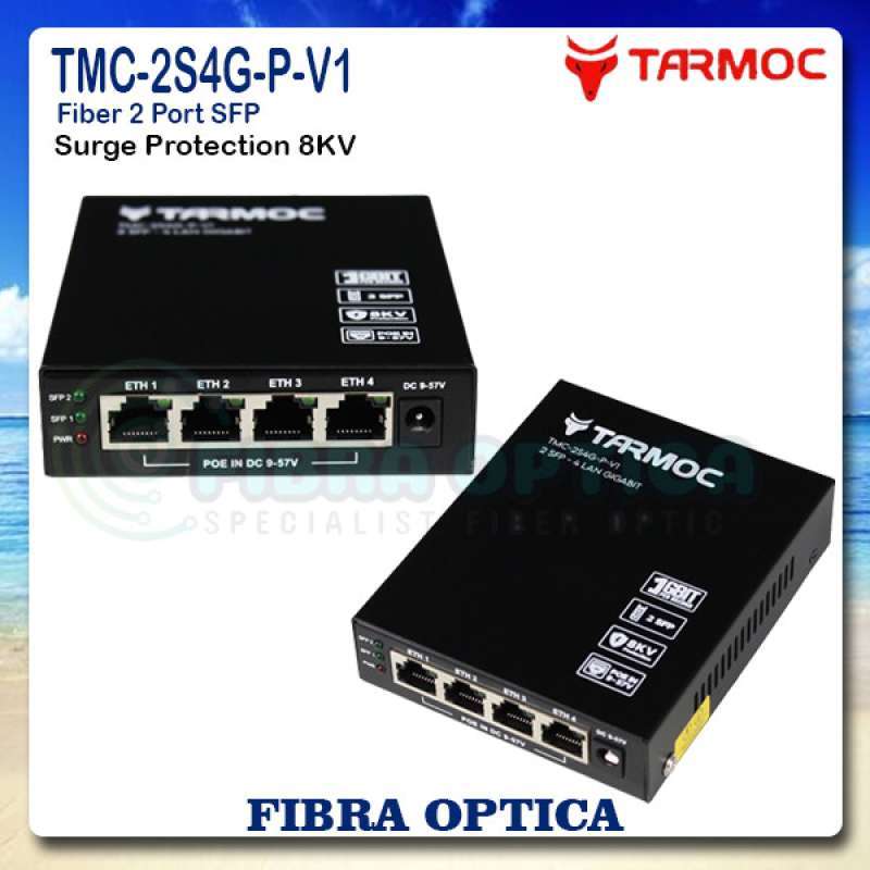 Promo Ethernet Fiber Switch 2 Sfp 4 Lan Gigabit | Media Converter Fo Diskon 23% Di Seller ...