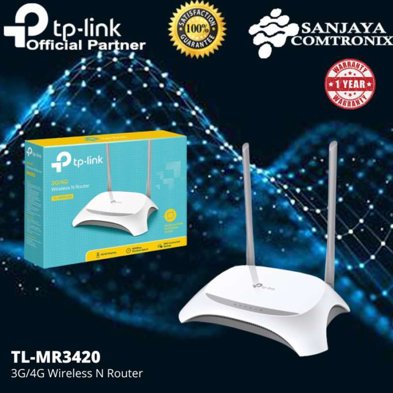 Promo Tl-mr3420 3g/4g Wireless N Router Diskon 23% Di Seller Sentramoco ...