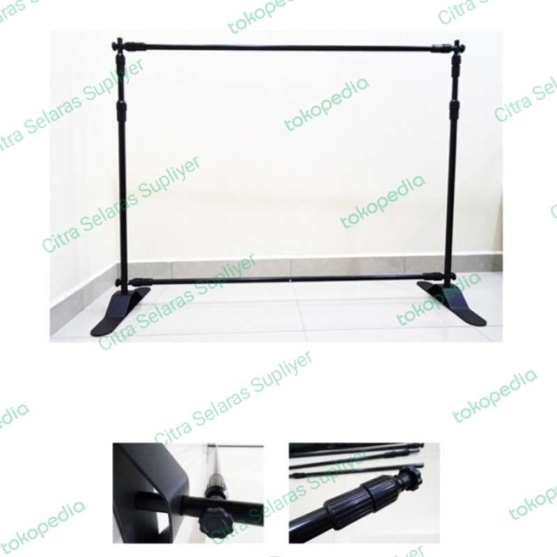 Promo Rangka Backdrop Banner Dekorasi Diskon 23% Di Seller Walima Store ...