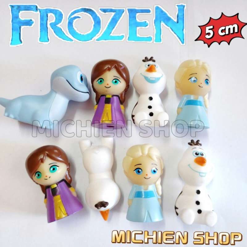 Promo Figure Frozen Set Isi 8 Pcs Topper Cake Hiasan Kue Ulang Tahun ...