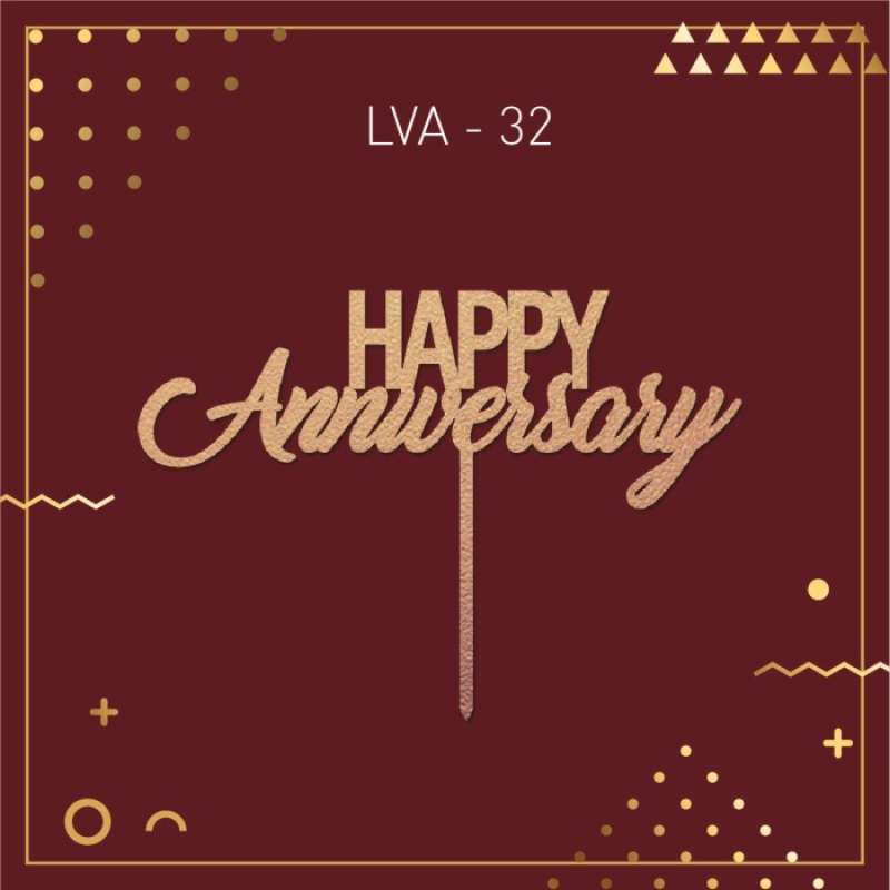 Promo Lva 32 / Topper / Hiasan Kue / Caketopper / Bunting Flag / Cake ...
