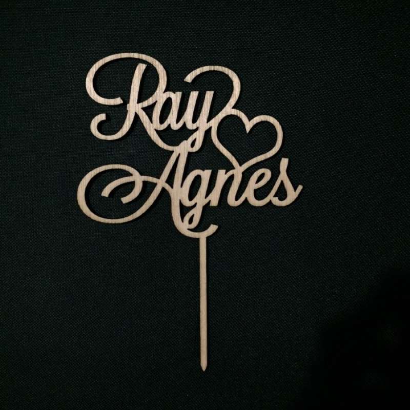 Promo Couple Caketopper Topper Hiasan Kue Bunting Diskon 23 Di