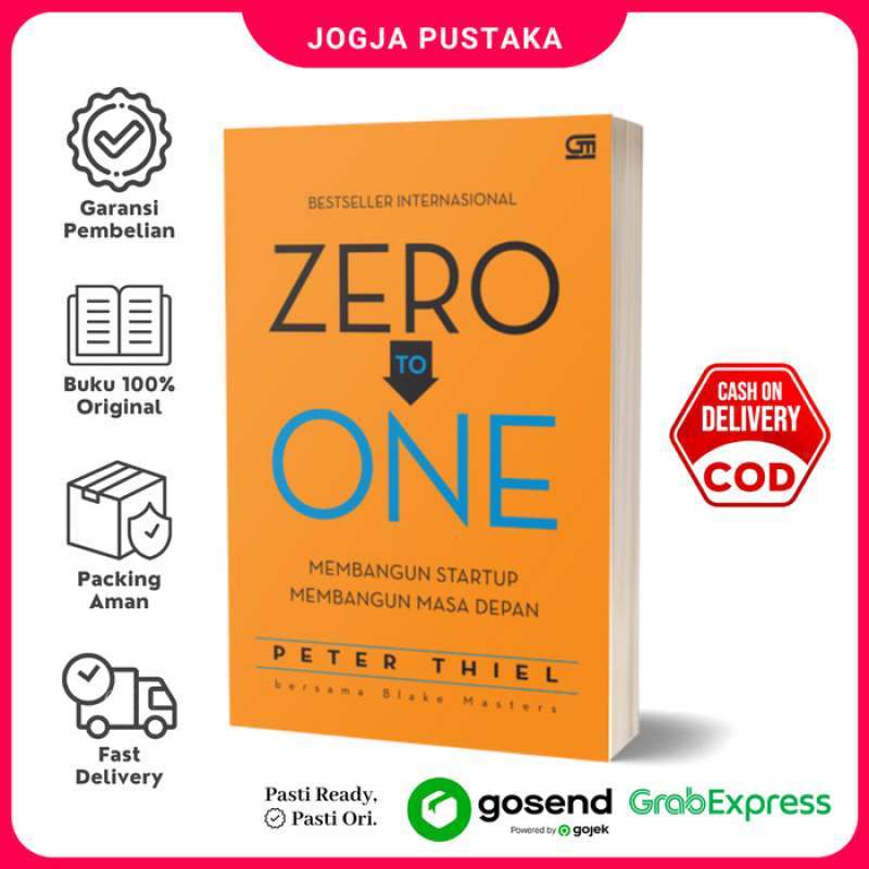 Jual Buku Zero To One - Peter Thiel Di Seller Rumix - Cengkareng Timur ...