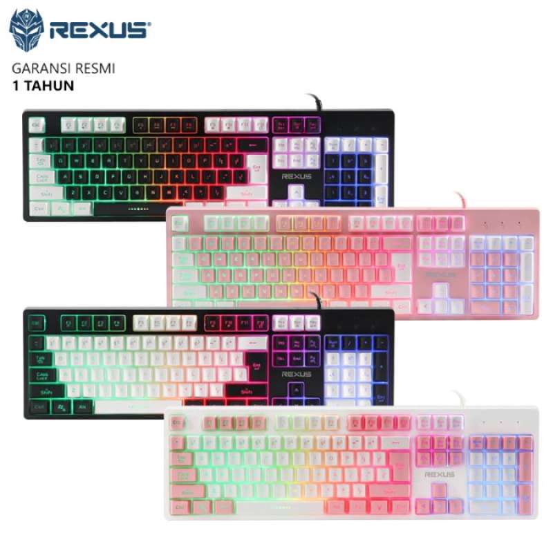 Promo 100% Produk Ori Keyboard Gaming Rexus Battlefire K9e Full Size ...