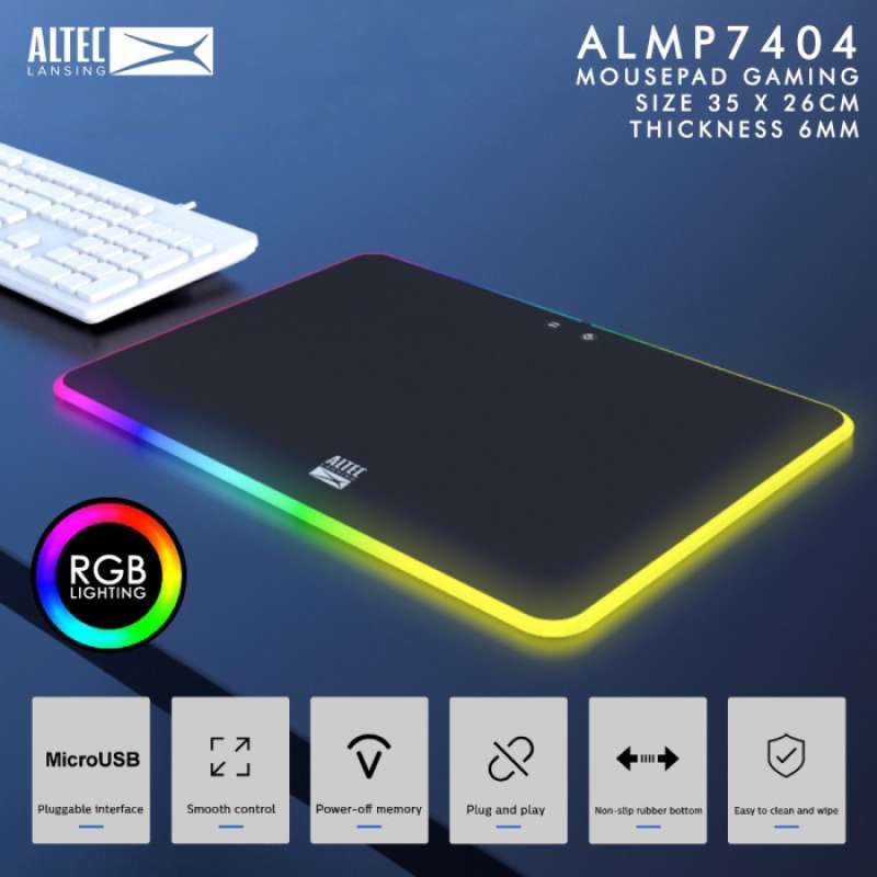 Promo 100% Produk Ori Mouse Pad Gaming Altec Lansing Almp-7404 - Gaming ...