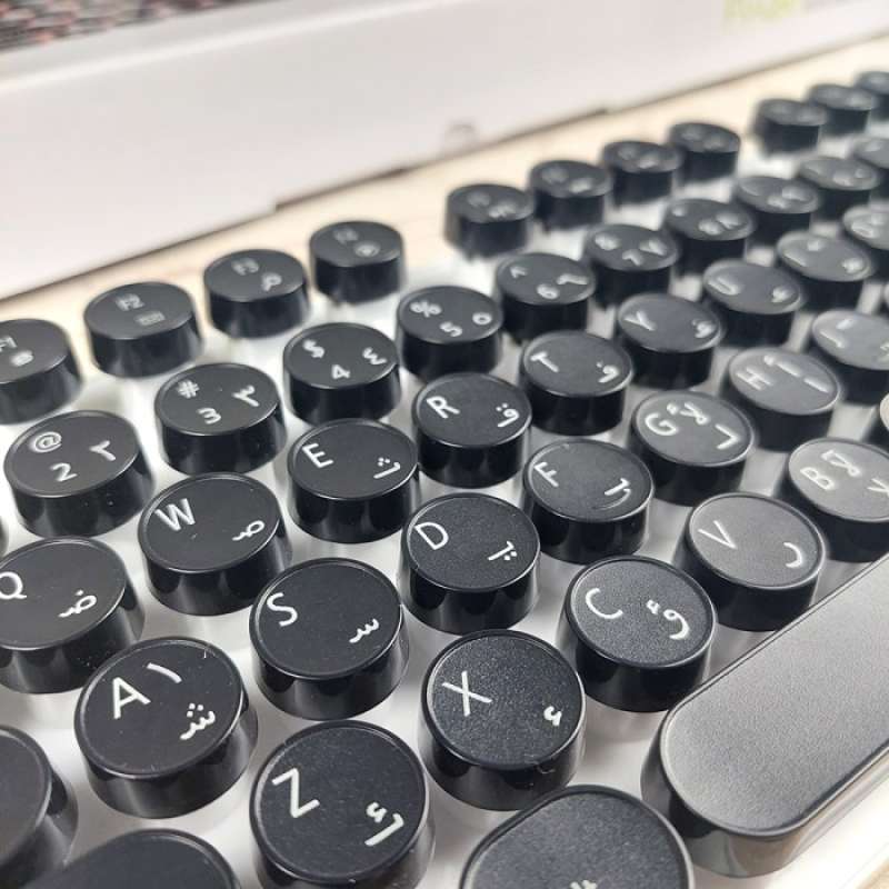 Promo 100% Produk Ori Gaming Keyboard Led Rgb Arabic Letter With Mouse ...