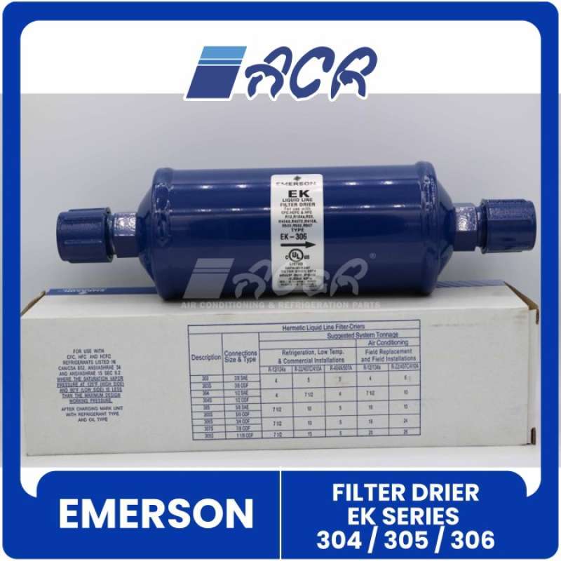 Promo Filter Dryer - Emerson Ek Series 304 / 305 / 306 Diskon 23% Di ...