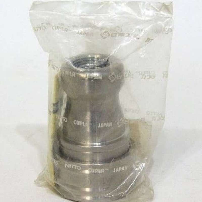 Promo Nitto Kohki 6s-a Stainless Cupla 3/4 Female Thread Socket Fkm ...