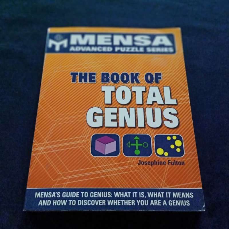 Jual Buku Mensa Book Of Tatal Genius Josephine Fulton Di Seller Noelle ...