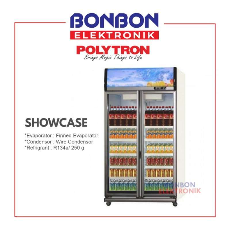 Promo Polytron Showcase Display Cooler 1000l Scn 1020 / Scn1020 Diskon ...