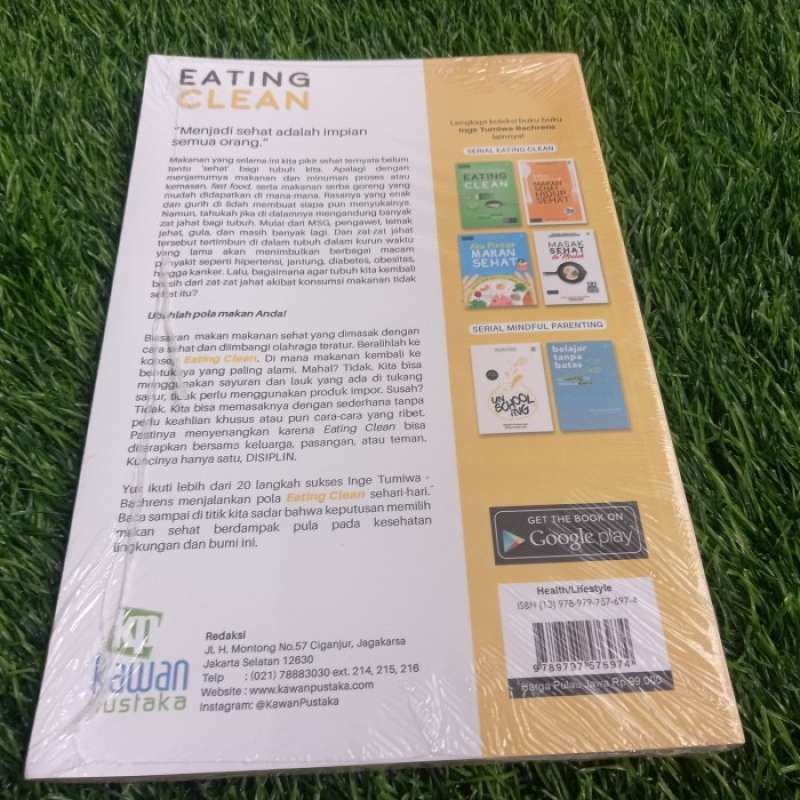 Jual Buku Eating Clean 20 + Langkah Mudah Membiasakan Makan Sehat Di ...