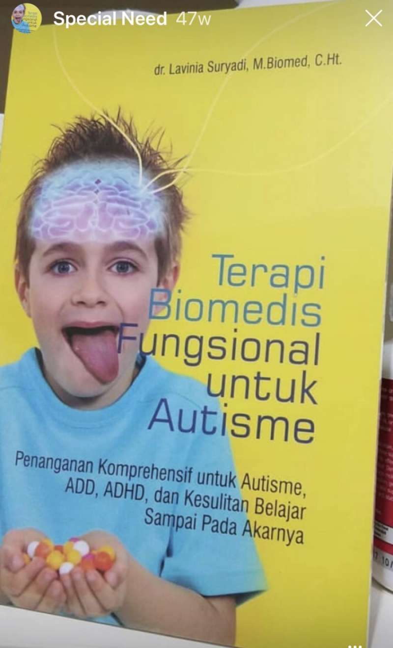 Jual Buku Terapi Biomedis Fungsional Untuk Autisme Dan Abk Di Seller ...