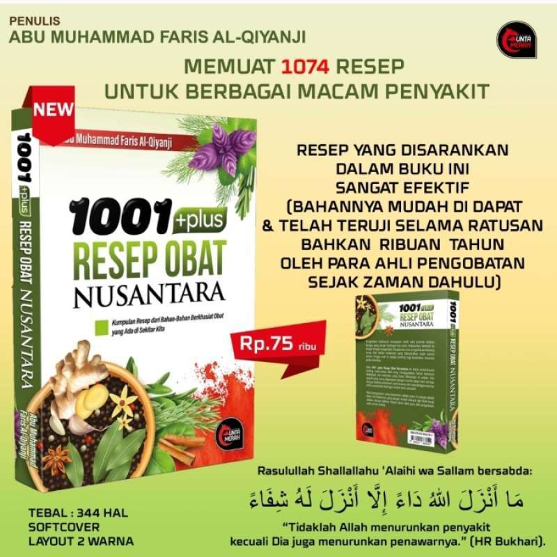 Jual 1001 Plus Resep Obat Nusantara Abu Muhammad Di Seller Noelle ...