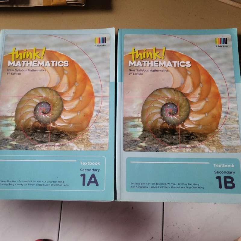 Jual Think! Mathematics New Syllabus 8th Edition Text Book Secondary 1a ...