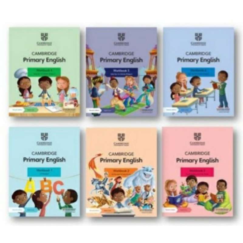 Jual Cambridge Primary English Workbook 1 2 3 4 5 6 Work Activity Book ...
