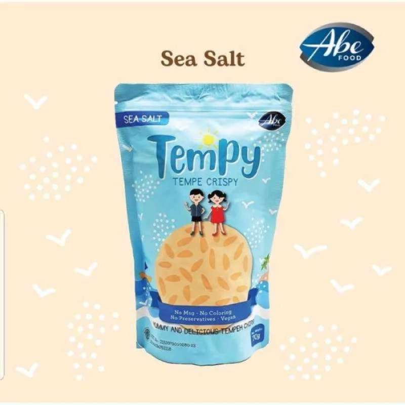Jual Abe Food Tempy Tempe Crispy 70gr / Cemilan Anak, Rasa Sea Salt Di Seller Lavie Baby House ...
