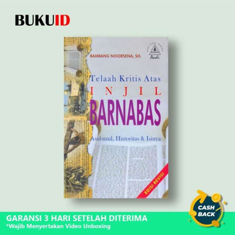 Jual Buku Telaah Kritis Atas Injil Barnabas - Edisi Revisi Di Seller ...