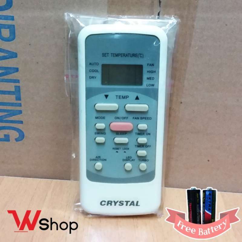 Promo Remot/remote Ac Crystal -/- Air Conditioner Remote Diskon 31% Di ...