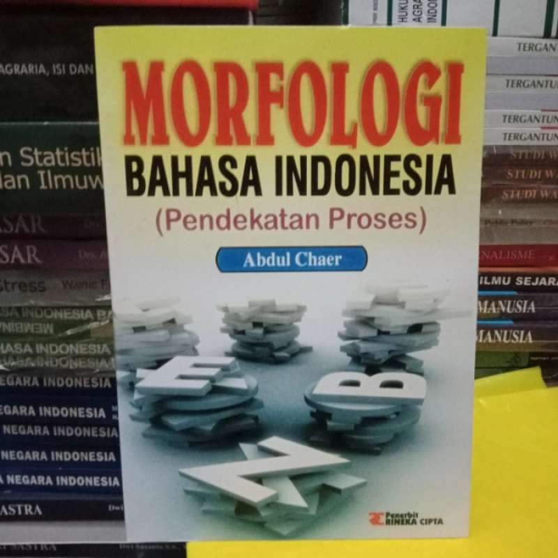Jual Morfologi Bahasa Indonesia (pendekatan Proses) Di Seller Hachi ...