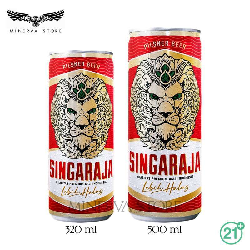 Promo Singaraja Pilsner Beer Can Kaleng 320 Ml Diskon 24% Di Seller ...