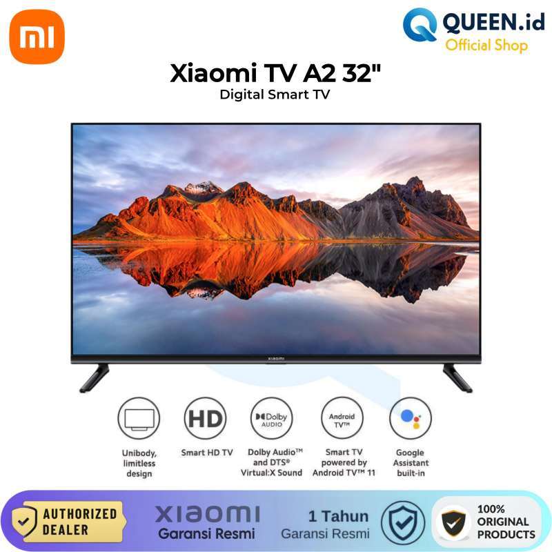 Jual Xiaomi Mi Tv A2 32 Inch Smart Fhd Android Tv Dolby Audio Digital ...
