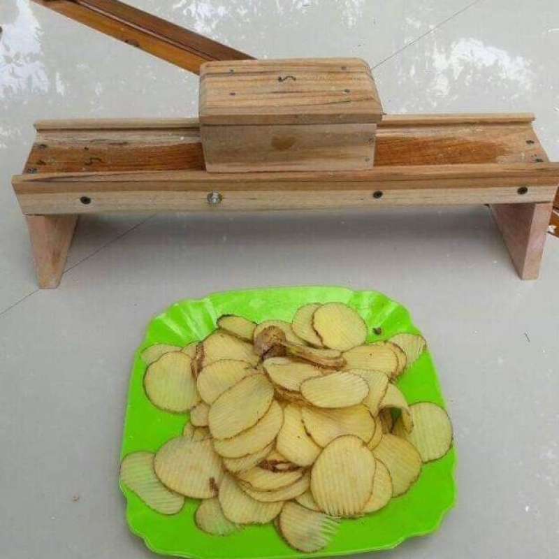 Jual Alat Rajangan Bawang/kentang/cabai Kayu Jati Di Seller Hachi ...
