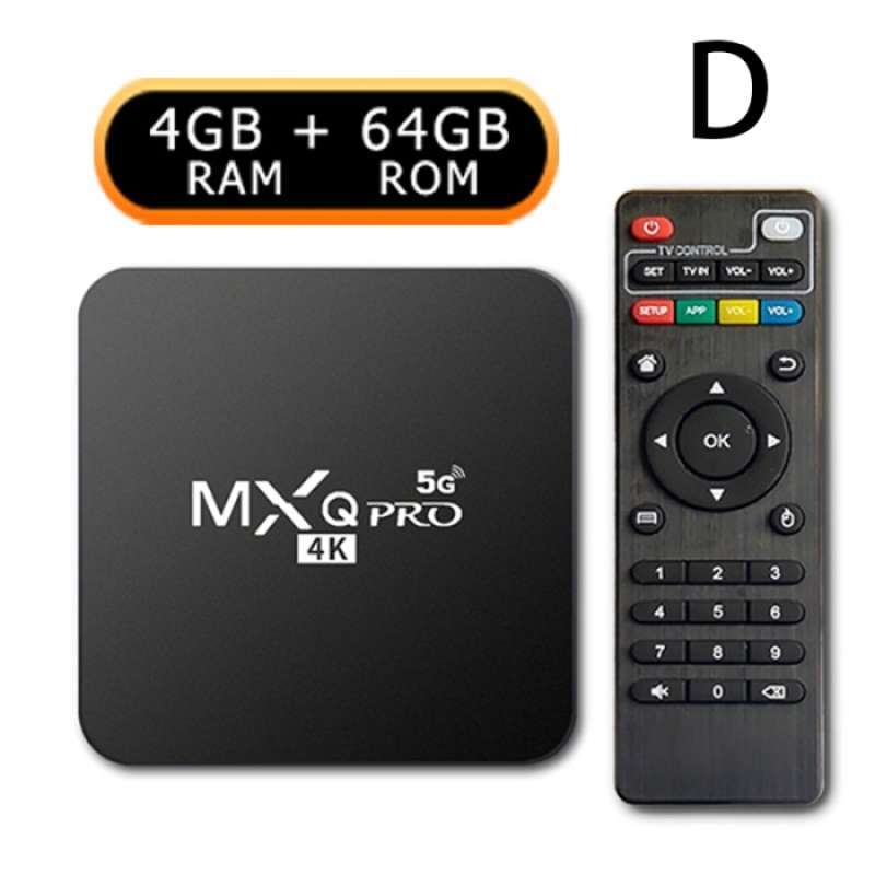 Jual Android Tv Box Unlock Full Root 4gb+64gb & 8gb+128gb Mxq Pro Smart ...