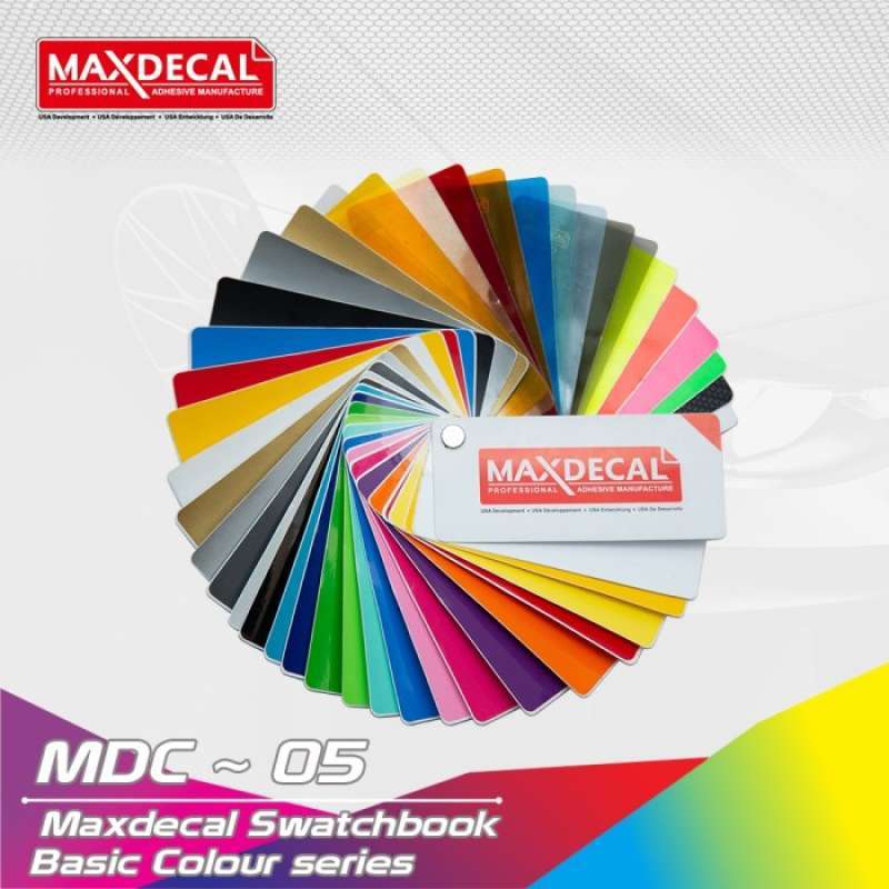 Jual Katalog Maxdecal 7500 Series Color Vinyl Original Decorative ...
