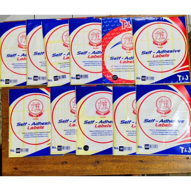 Jual Label Tom & Jerry (1 Pak Isi 10 Lembar) - 103 Di Seller Wiki ...