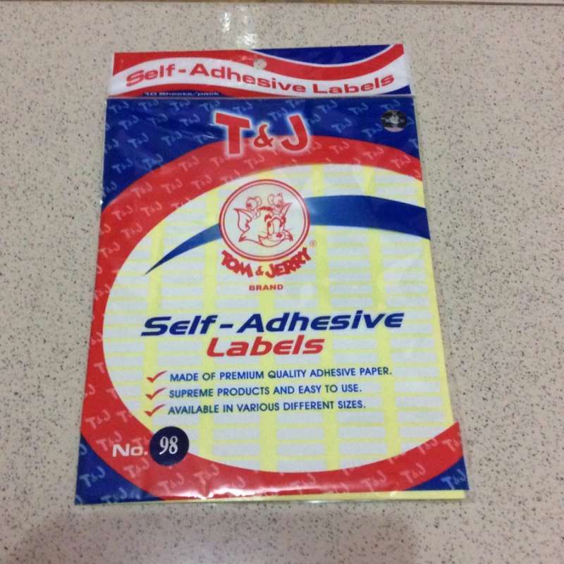 Jual Label Tom & Jerry (1 Pak Isi 10 Lembar) - 103 Di Seller Wiki ...